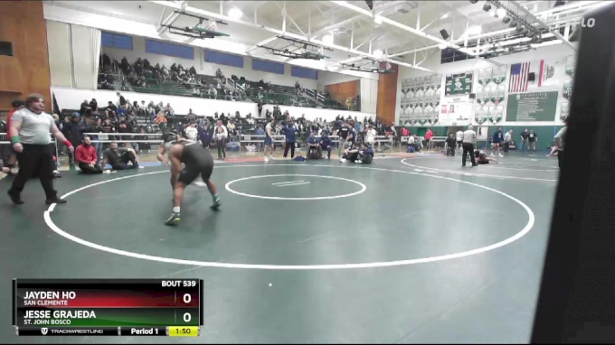 144 lbs Semifinal - Jesse Grajeda, St. John Bosco vs Jayden Ho, San ...