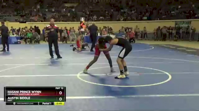 100 lbs Cons. Round 3 - Austin Biddle, HwT vs Hasani Prince Wynn ...