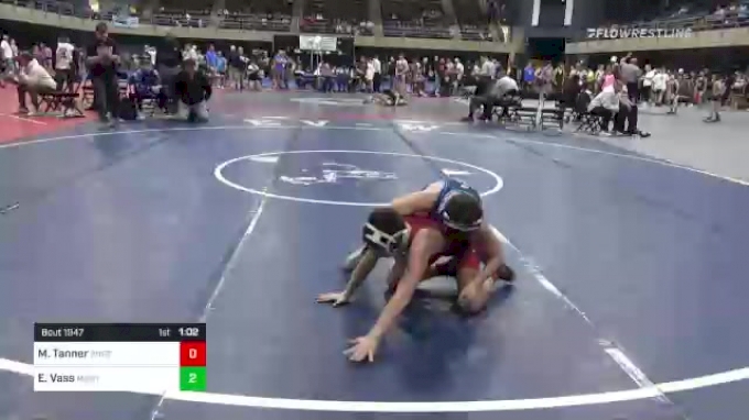 90-I lbs 7th Place - Mason Tanner, Port Byron vs Ej Vass, Montgomery