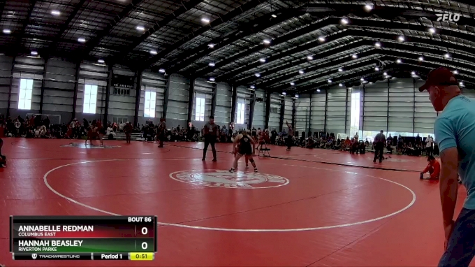 145 lbs Quarterfinal - Hannah Beasley, Riverton Parke vs Annabelle ...