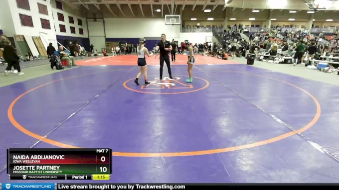 109 lbs Cons. Round 4 - Alyssa Poe-Hatten, University Of Providence vs ...