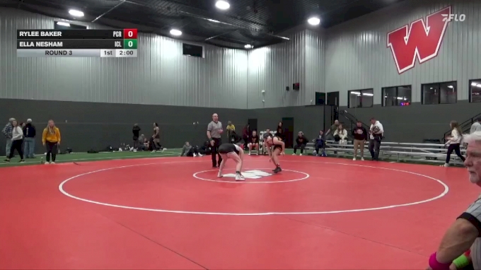JV-38 lbs Round 3 - Rylee Baker, Prairie, Cedar Rapids vs Ella Nesham ...