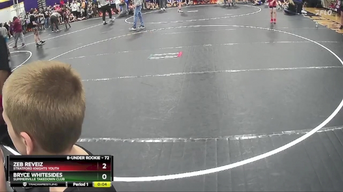 72 lbs Cons. Semi - Zeb Reveiz, Stratford Knights Youth vs Bryce ...