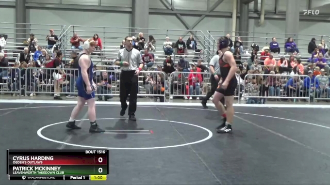 190 lbs Cons. Round 2 - Patrick McKinney, Leavenworth Takedown Club vs ...