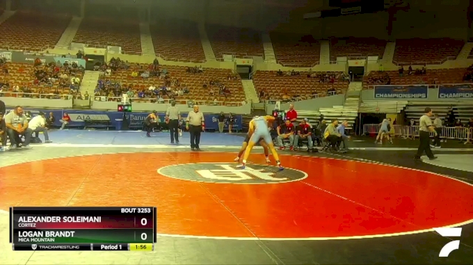 D3-150 lbs Quarterfinal - Logan Brandt, Mica Mountain vs Alexander ...
