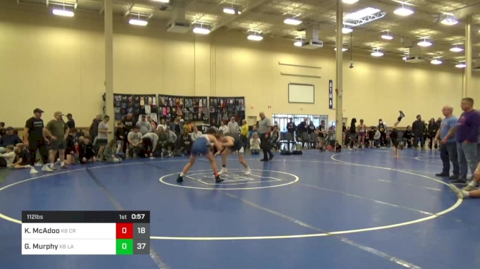 112 lbs Rr Rnd 5 - Kaleb McAdoo, CRWC K-8 vs Gavin Murphy, Lake WC K-8