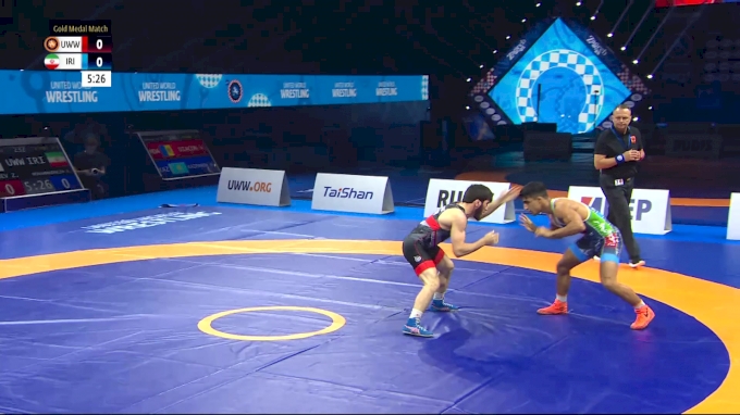 61 kg Finals 1-2 - Zavur Uguev, UWW vs Ahmad Masoud Mohammadnezhadjavan ...