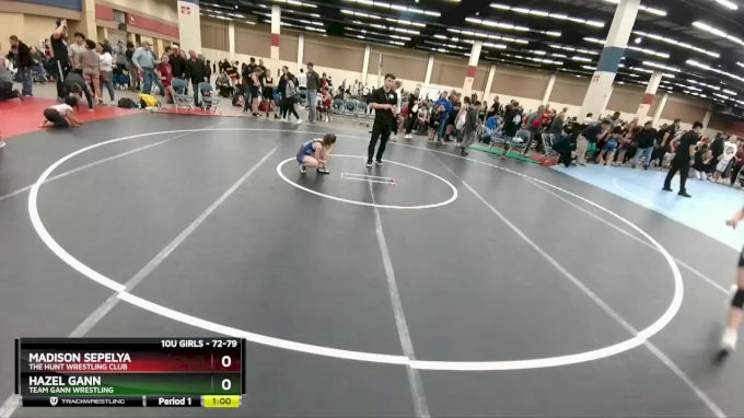 72-79 lbs Round 5 - Hazel Gann, Team Gann Wrestling vs Madison Sepelya ...