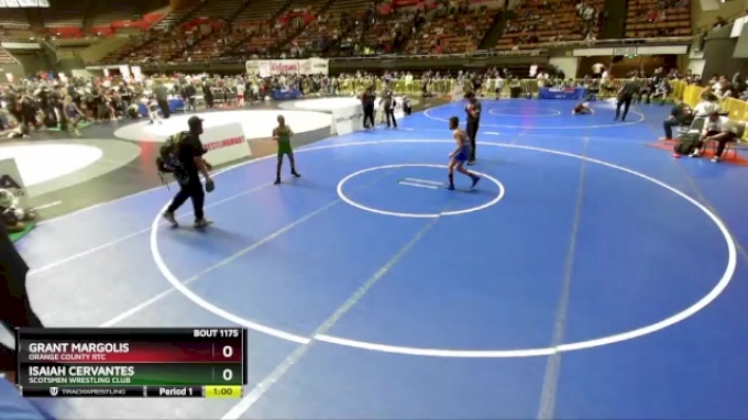 82 lbs Champ. Round 2 - Isaiah Cervantes, Scotsmen Wrestling Club vs ...