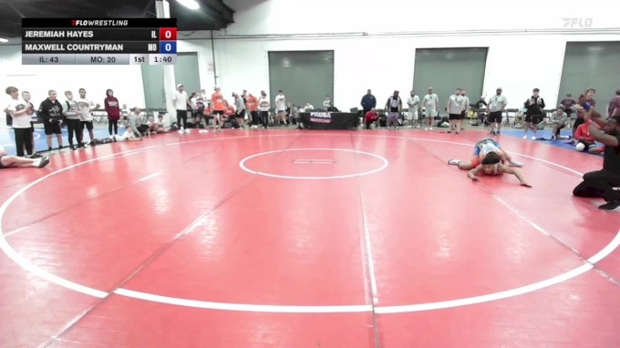 140 lbs Jeremiah Hayes, Illinois vs Maxwell Countryman, Missouri