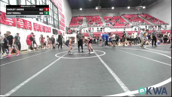 98 lbs Consolation - Ashlynn Clark, Team Nomad vs Julianna Poff, Harrah ...