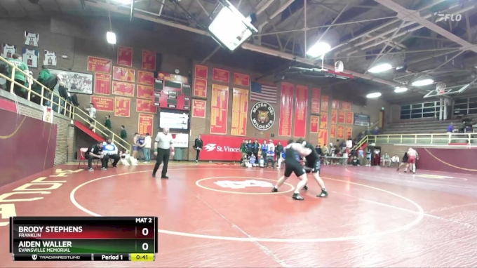 285 lbs Cons. Round 2 - Brody Stephens, Franklin vs Aiden Waller ...