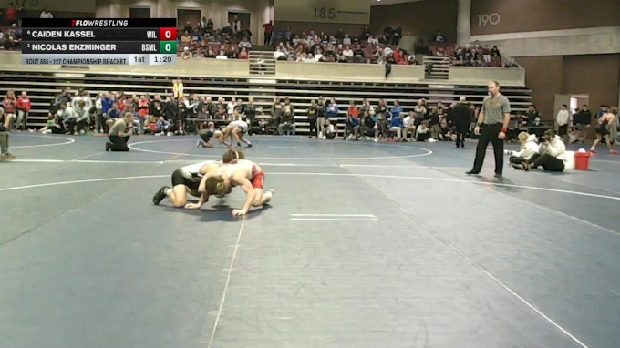 127 Championship Bracket Semifinal - Nicolas Enzminger, Bismarck Legacy ...