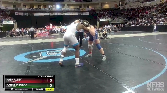 5A 215 lbs Cons. Round 3 - Kash Alley, Las Cruces vs Harris Mbueha ...