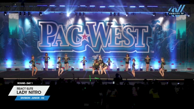 REACT Elite - Lady Nitro [2024 L2 Junior - D2 Day 1] 2024 PacWest Grand Nationals