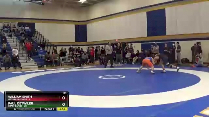184 lbs Quarters & Wb (16 Team) - Paul Detwiler, Coast Guard vs William ...