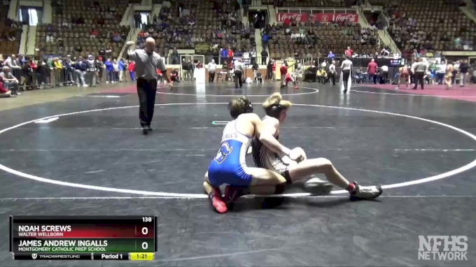 138 lbs 3rd Place Match - Noah Screws, Walter Wellborn vs JAMES ANDREW ...