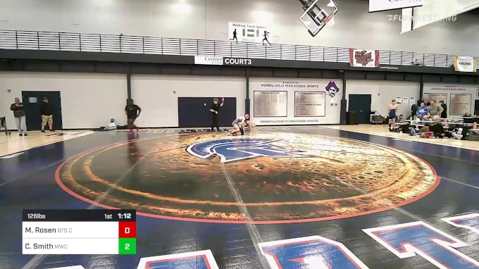 126 lbs Quarterfinal - Max Rosen, Beat The Streets Chicago vs Colby ...