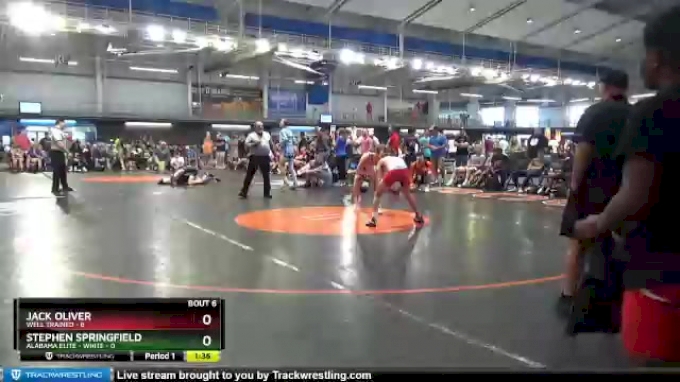 113 lbs Round 1 (16 Team) - Stephen Springfield, Alabama Elite - White ...