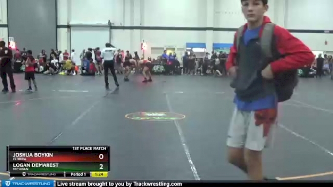 145 lbs 1st Place Match - Joshua Boykin, Florida vs Logan Demarest ...