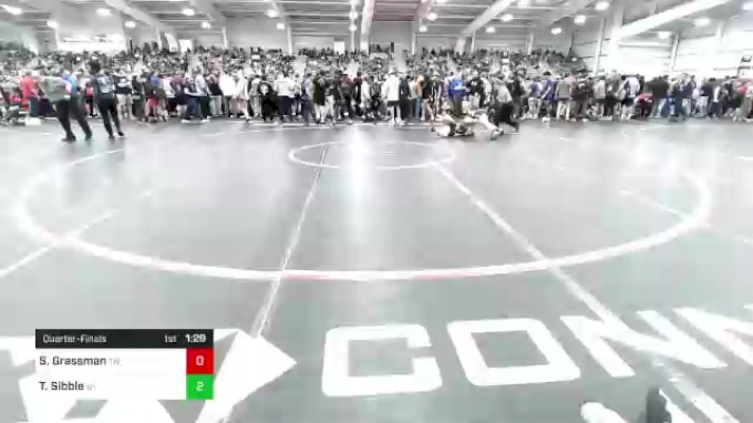 107 lbs Quarterfinal - Senna Grassman, TN vs Teegan Sibble, NY