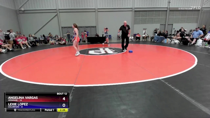 125 lbs Round 3 (8 Team) - Angelina Vargas, Missouri vs Lexie Lopez ...