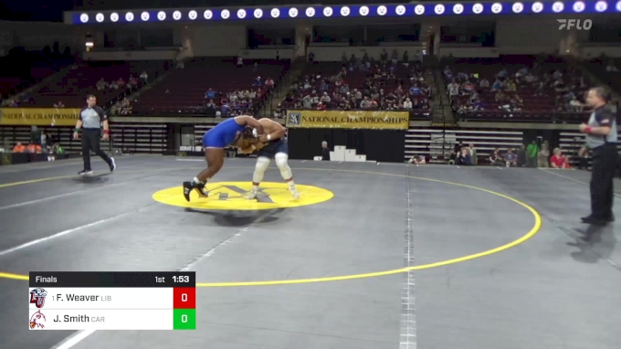 285 lbs Final - Frederick Weaver, Liberty vs Jonovan Smith, Caribbean