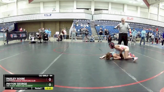 94 lbs Round 4 - Payton George, Top Flight Wrestling Academy vs Paisley ...