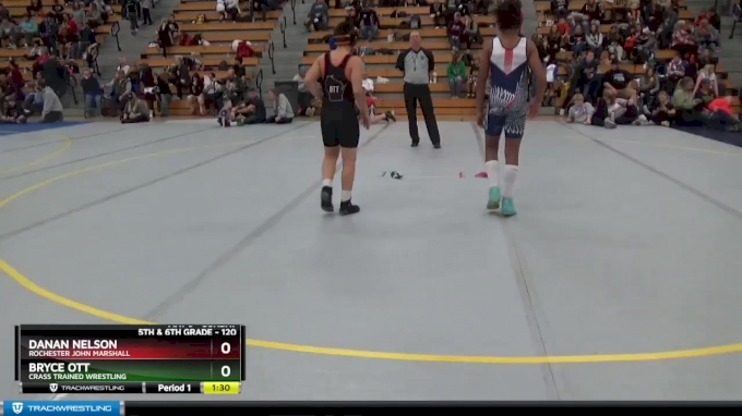 120 lbs 1st Place Match - Bryce Ott, Crass Trained Wrestling vs Danan ...