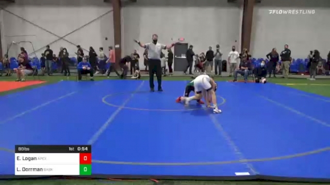 80 lbs Final - Elijah Logan, Apex vs Lucas Dorrman, Basking Ridge
