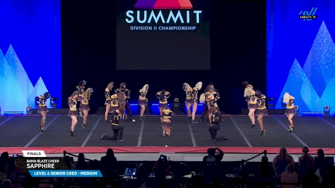 Bama Blaze Cheer - Sapphire [2025 L4 Senior Coed - Medium Finals] 2025 ...