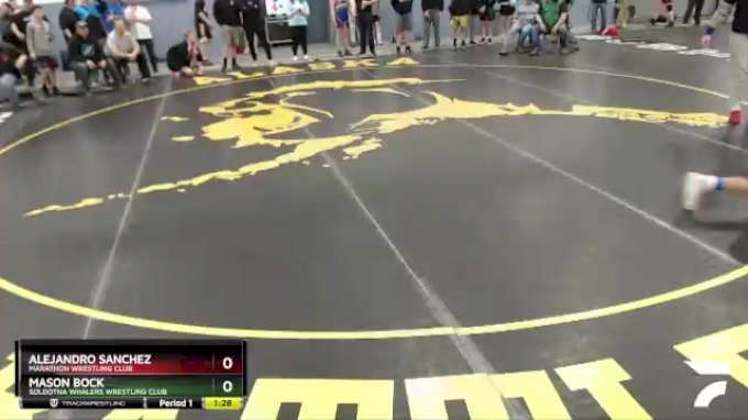 132 lbs Rr1 - Mason Bock, Soldotna Whalers Wrestling Club vs Alejandro ...