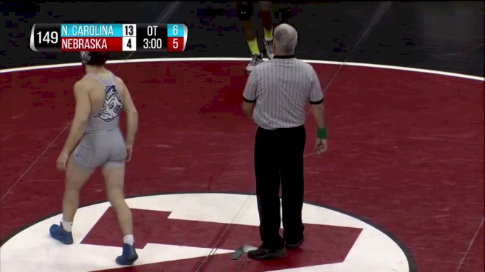 157 m, Kennedy Monday, UNC vs Tyler Berger, NEB