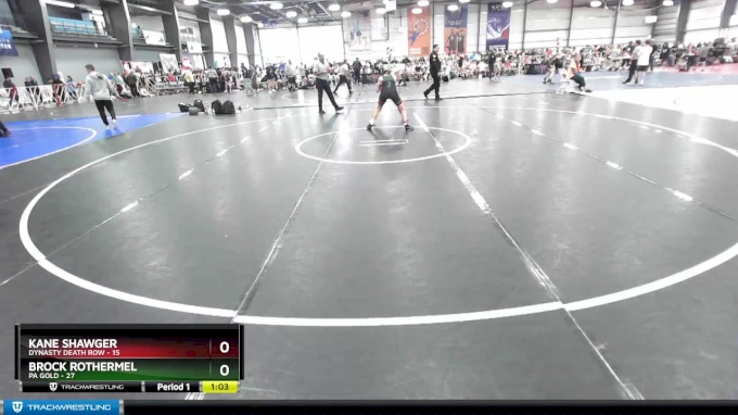115 lbs Rd# 9- 2:15pm Saturday Final Pool - Brock Rothermel, PA Gold vs ...