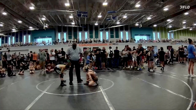 76 lbs Semis & 1st Wrestleback (8 Team) - Adyen Rubino, Team Barracuda vs Anthony Moose Messina ...