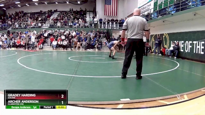120 lbs 3rd Place Match - Gradey Harding, Galion vs Archer Anderson ...