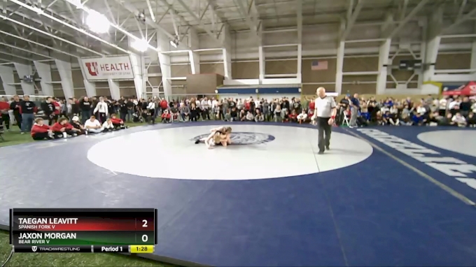 106 V Champ. Round 3 - Jaxon Morgan, Bear River V vs Taegan Leavitt ...