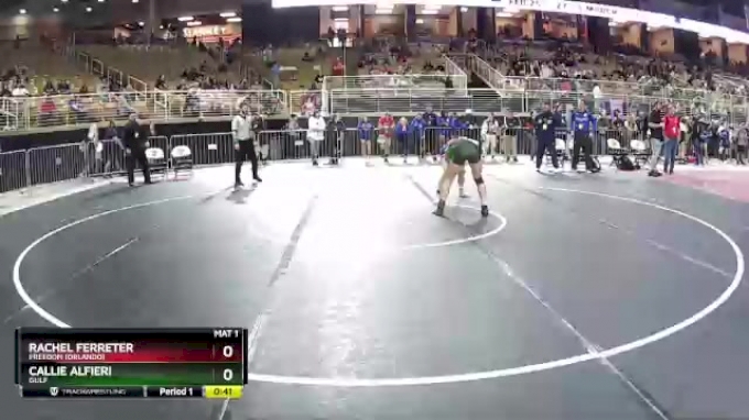 130 lbs Cons. Semi - Rachel Ferreter, Freedom (Orlando) vs Callie ...