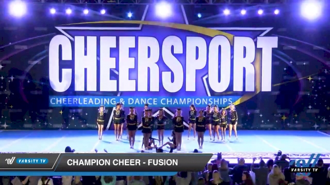 Champion Cheer - Fusion [2020 Junior Small 4 Day 1] 2020 CHEERSPORT ...