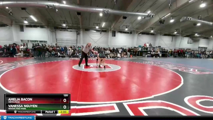 120 lbs Champ. Round 3 - Amelia Bacon, Vista Peak vs Vanessa Nguyen ...
