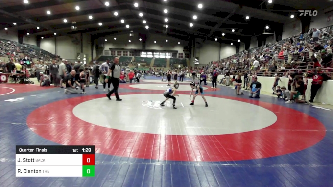 55 lbs Quarterfinal - Jackson Stott, Backyard Bullies Wrestling Club vs ...