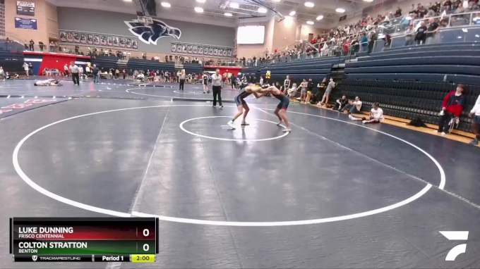 132 lbs 15th Place Match - Colton Stratton, Benton vs Luke Dunning ...