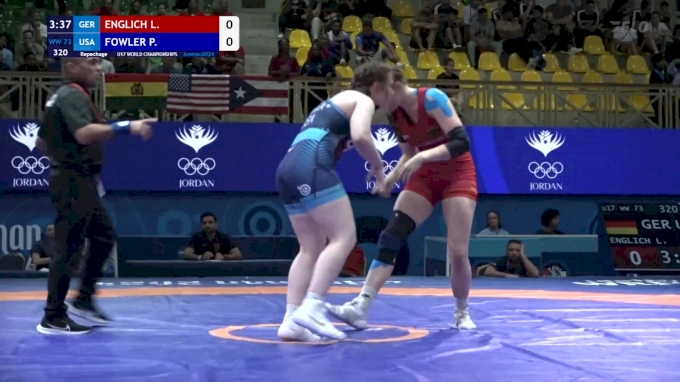73 kg Repechage #2 - Lotta Englich, Germany vs Piper Fowler, United States