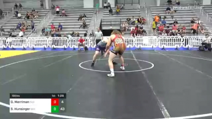 195 lbs Prelims - Doug Merriman, Indiana Outlaws Bronze vs Seth ...