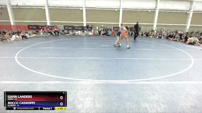 120 lbs Round 3 (8 Team) - Gavin Landers, Iowa vs Rocco Cassioppi, Illinois