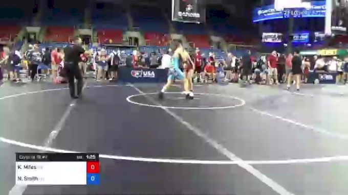 132 lbs Consi Of 16 #1 - Kasson Miles, Colorado vs Nevin Smith, Colorado