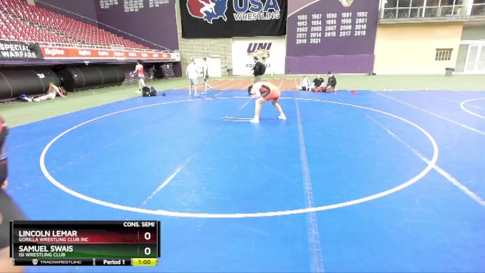 215 lbs Cons. Semi - Lincoln Lemar, Gorilla Wrestling Club Inc vs ...