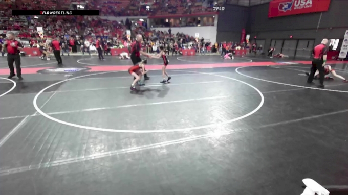 70 lbs Semifinal - Gwen Gross, Milton Monsters Wrestling Club vs Vayda ...