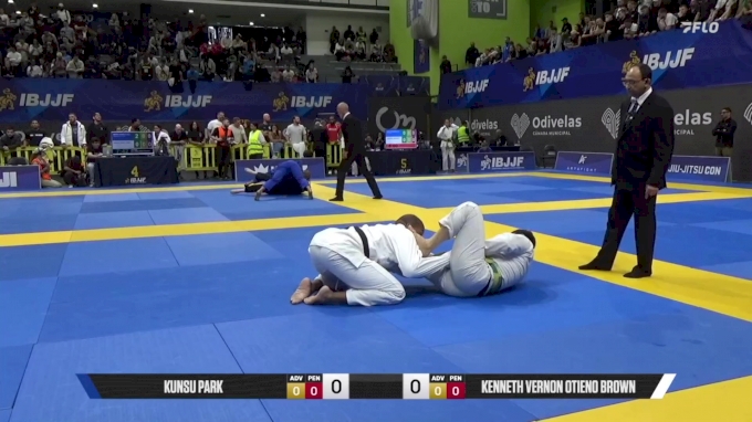 Kenneth Vernon Otieno Brown vs Kunsu Park 2025 European Jiu-Jitsu IBJJF ...