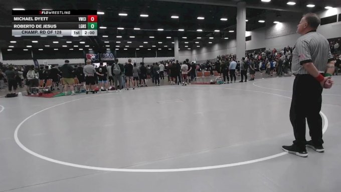 132 lbs Champ. Rd Of 128 - Michael Dyett, Viking Wrestling Club (IA) vs ...